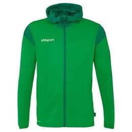 Uhlsport Squad 27 Track Trainingsjacke mit Kapuze Herren gr&uuml;n/lagune 5XL