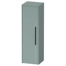 Duravit D-Code Halbhochschrank DC1338LBDHG0000 Griffe Diamantschwarz, Fjordgr&uuml;n Matt, 400x1320x36 mm