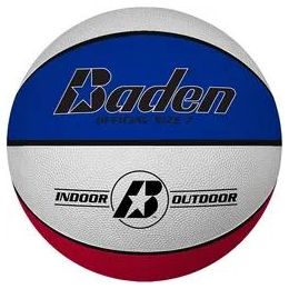 Baden Basic Indoor/Outdoor Basketball wei&szlig;/rot/royal 7