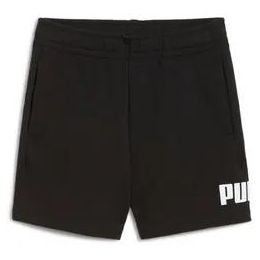 Puma Essentials No. 1 Logo French Terry Sweatshorts Jungen 01 - Puma black 110
