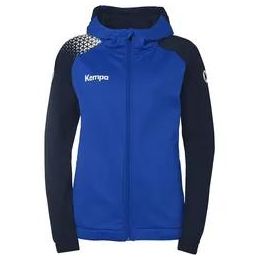 Kempa Ambition 28 Kapuzen-Trainingsjacke Damen royal/marine XXL