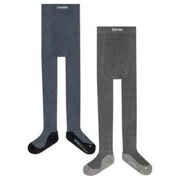 2er Pack Camano Pro Tex Funktions-Strumpfhose Kinder 0004 - navy 98/104