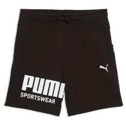 Puma Sport Graphic French Terry Sweatshorts Jungen 01 - Puma black 176