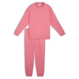 Puma Loungewear Oversized French Terry Jogginganzug M&auml;dchen 25 - wild pink 128