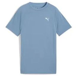 Puma Evostripe T-Shirt Jungen 34 - cool blue 152