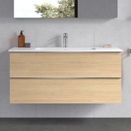 Duravit Plinero Schrank mit ME by Starck Waschtisch, 2 Ausz&uuml;ge, 233612AA00+PL8208030300000,