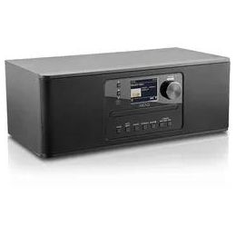 PEAQ PDR 370 BT-B Internetradio, DAB+ Radiotuner, FM Tuner, Internet-Radio, DAB+, FM, Internet Radio, DAB, Bluetooth, Schwarz