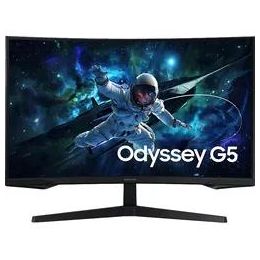 Samsung Odyssey G55C S27CG554EU 27 Zoll WQHD Curved Gaming Monitor 1 ms Reaktionszeit 165 Hz