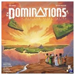 HOLY GRAIL GAMES Dominations Gesellschaftsspiel Mehrfarbig
