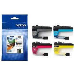 Brother LC-426VAL Value Pack Schwarz, Cyan, Magenta, Gelb (LC-426VAL)