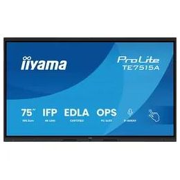 iiyama ProLite TE7515A-B1AG Interaktiver Business Touch Monitor, Schwarz