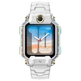IMOO X10 Kinder Smartwatch Plastik TPU, 142-208 mm, Wei&szlig;