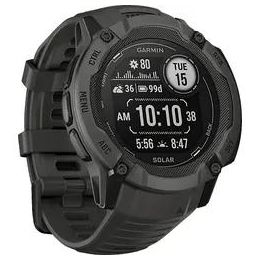 Garmin Instinct 2X Solar Smartwatch Silikon, 26 mm, Graphit