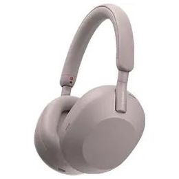 Sony WH-1000XM5, Noise Cancelling, Bluetooth, Hi-Res Audio, bis zu 30 Stunden Akkulaufzeit, inklusive Hardcase, iOS und Android, Over-ear Kopfh&ouml;rer Smoky Pink