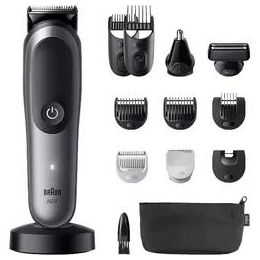 Braun AIO7560 Series 7 All-in-One, Multigroomer, Grau