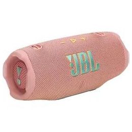 JBL Charge 6 Bluetooth-Lautsprecher, Pink, Wasserfest