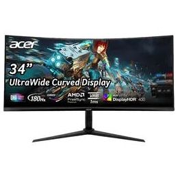 Acer XZ342CUV3 34 Zoll UWQHD Gaming Monitor 1 ms Reaktionszeit 180 Hz