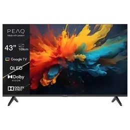 PEAQ PTV 43GQU-5024T QLED TV (43 Zoll / 108 cm, 4K, SMART TV)