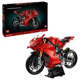 Lego Technic 42202 Ducati Panigale V4 S Motorrad Bausatz, Mehrfarbig