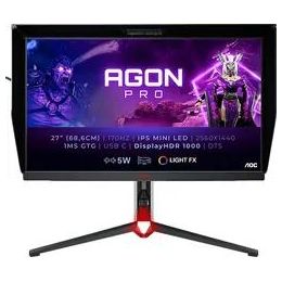 AOC AG274QXM 27 Zoll QHD Gaming Monitor 1 ms Reaktionszeit