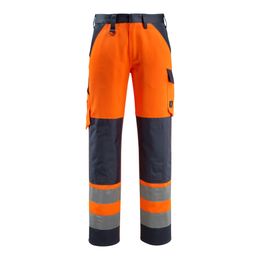 Mascot Hose Maitland hi-vis orange/schwarzblau Gr&ouml;&szlig;e 50 (15979-948-14010-50)