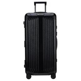 Samsonite BOSS Trolley mit 4 Rollen 80cm Graphite Monogram