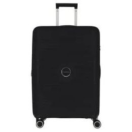 Travelite Orbita Trolley M 4-Rollen erweiterbar Schwarz