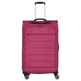 Travelite Skaii Trolley L, 4-Rollen erweiterbar Abendrot