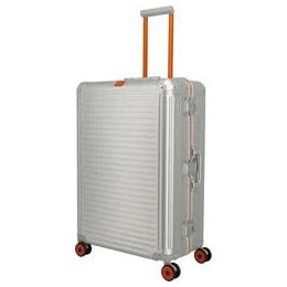 Travelite Next 75 Jahre Edition Trolley L 4-Rad Silber-Orange