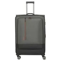 Travelite Crosslite Trolley XL 4-Rollen erweiterbar Oliv