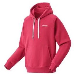 Yonex Kapuzenpullover Sweat Hoodie mit Kapuze (Baumwolllmix) rot Herren