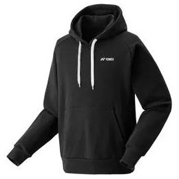 Yonex Kapuzenpullover Sweat Hoodie mit Kapuze (Baumwolllmix) schwarz Herren