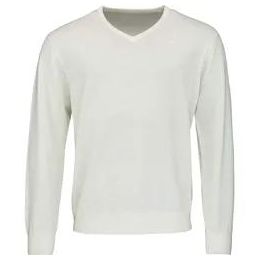Head Pullover V-Neck (Merinowolle) weiss Herren