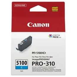 Canon PFI-5100C cyan f&uuml;r PRO-310