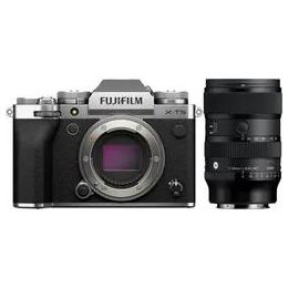 Fujifilm X-T5 Geh&auml;use Silber + Sigma 17-40mm f1,8 DC (A) F/ X-Mount