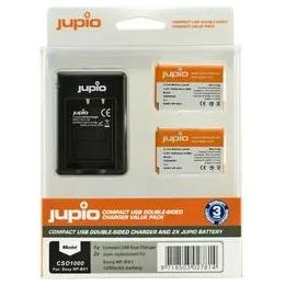 Jupio Value Pack 2x NP-BX1 + Compact USB