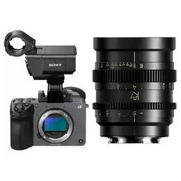 Sony ILME-FX2 + XLR-Griff + Thypoch Simera-C 75mm T1,5 FF Prime E-M
