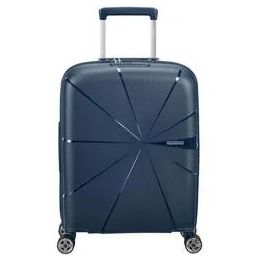 American Tourister StarVibe Handgep&auml;ck Trolley 55cm mit 4 Rollen, Erweiterbar Navy