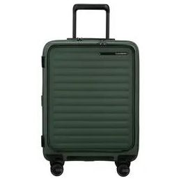 Samsonite Restackd EASY ACCESS Trolley mit 4 Rollen erweiterbar 55cm Sage