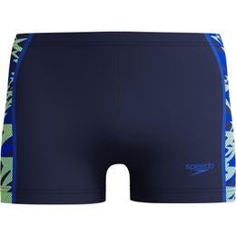 Speedo Hyperboom Splice Aquashort Badehose Herren - Gr&ouml;&szlig;e 7 - blau