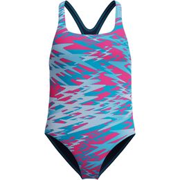 Speedo HYPERBOOM PRINT MEDALIST Badeanzug M&auml;dchen - Gr&ouml;&szlig;e 176 - blau