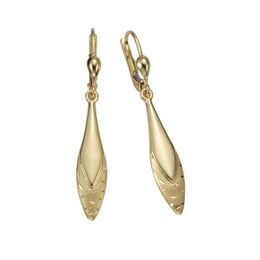 Diamonds by Ellen K. Fascination by Ellen K. Ohrringe 375 Gold glanz matt diamantiert