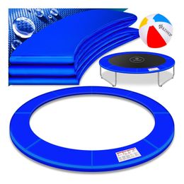Kesser&reg; - Trampolin Randabdeckung &Oslash; 244 , 305 , 366 , 426 cm , 30cm breit 100% UV-best&auml;ndig rei&szlig;fest Federabdeckung , Gr&uuml;n , Blau