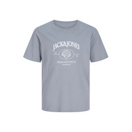 Jack & Jones Jack & Jones Junior T-Shirt 'JORNANTUCKET' Jungen Gr&ouml;&szlig;e 176 pastellblau / wei&szlig;