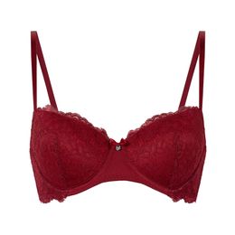 Hunkem&ouml;ller Hunkem&ouml;ller BH 'Marine' Damen Gr&ouml;&szlig;e 75 rot Winterkleid
