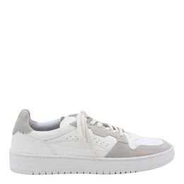 eleventy Low-Top Sneaker - Low-Top Minimalist Sneakers With Subtle Detailing - Gr. 44 (EU) - in Wei&szlig; - f&uuml;r Damen