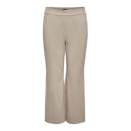 Only Carmakoma Hose 'CARGOLDTRASH' Damen Gr&ouml;&szlig;e 44 beige