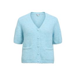 Object Strickjacke 'OBJSaggia' Damen Gr&ouml;&szlig;e XL hellblau