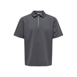 Only & Sons Only & Sons Poloshirt 'ONSNewkodyl' Herren Gr&ouml;&szlig;e L grau