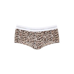 Copenhagen Studios Panty Damen Gr&ouml;&szlig;e XS beige / cognac / anthrazit / wei&szlig;